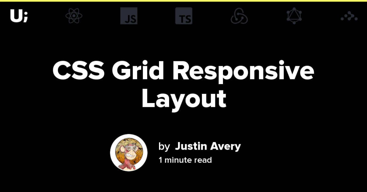 CSS Grid Responsive Layout CSS Grid Responsive Layout